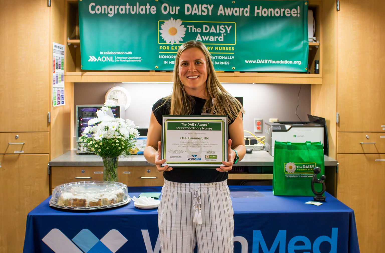 WinnMed awards first DAISY Award to obstetric nurse - WinnMed